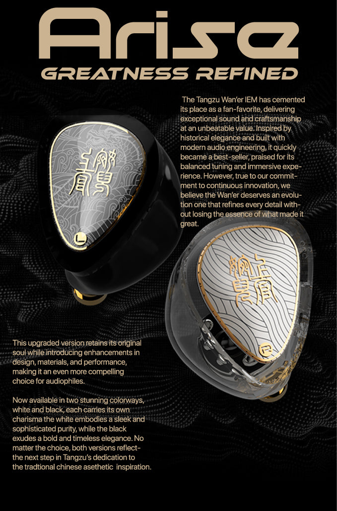 TANGZU WANER SG 2 Jade Dragon Edition 10mm PET Single Dynamic In-Ear E