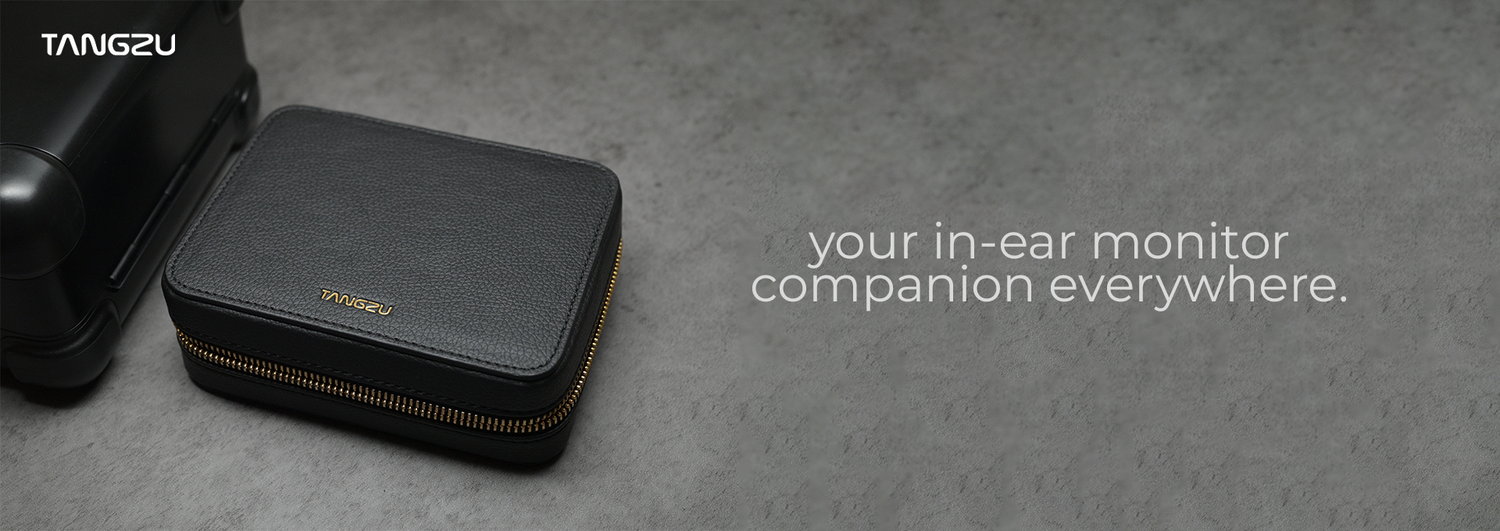 TANGZU Earphone Case HIFI Storage Carrying Case for IEMs Accessories
